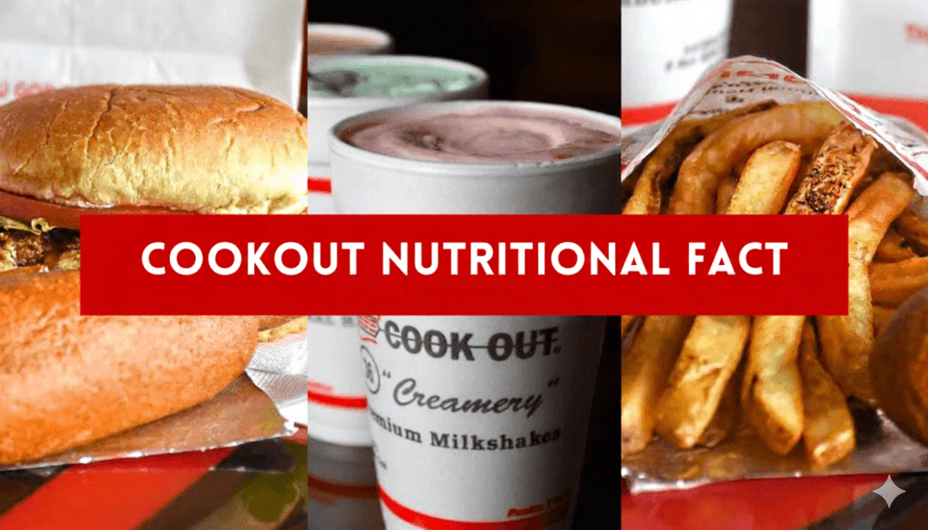Cookout Nutritional Facts 2026: | Cookout Menu